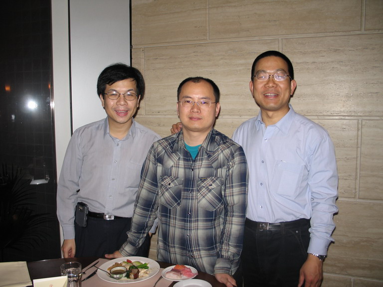 Dinner with Prof. Zhuang Yueting at Harbour Plaza Metropolis on 1 March ...